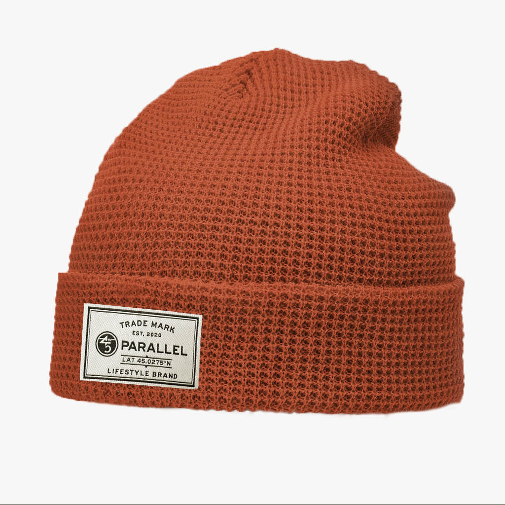 45th Parallel Waffle Knit Beanie – 45TH PARALLEL