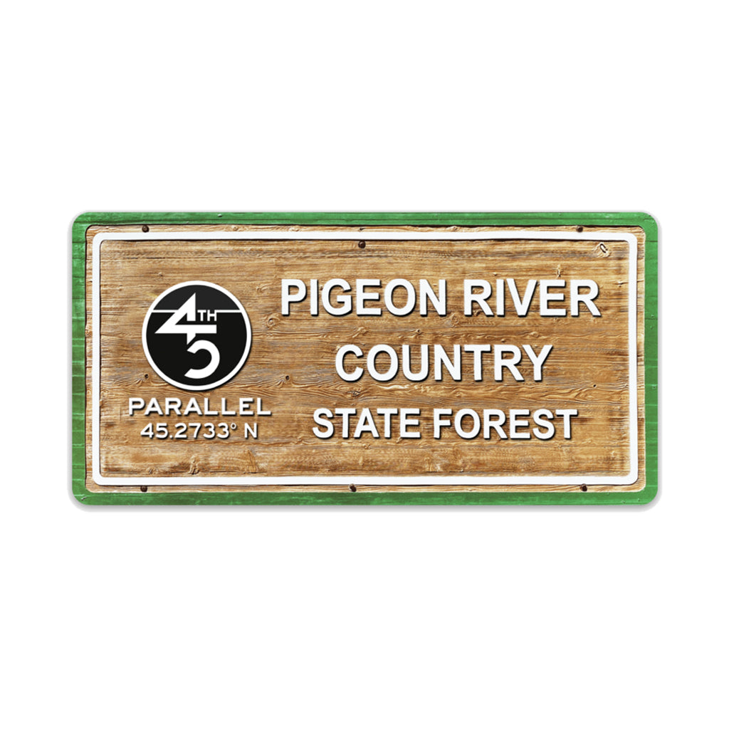 Pigeon River Country Sticker Inspired by the 45th Parallel | 45th Life ...